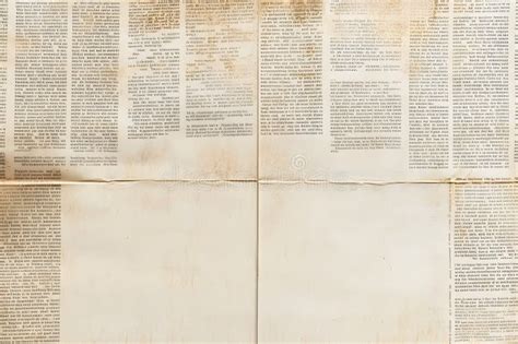 An Old Worn Book With Text In An Unrecognizable Language Stock