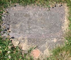 Richard William Hathaway 1923 1978 Mémorial Find a Grave