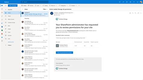 为数据访问治理报告启动站点访问评审 sharepoint in microsoft 365 microsoft learn