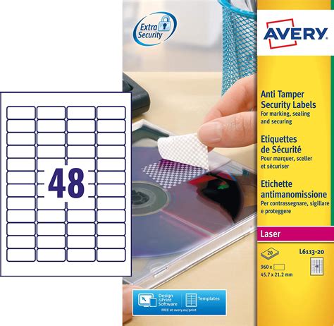 Avery L4774 Template