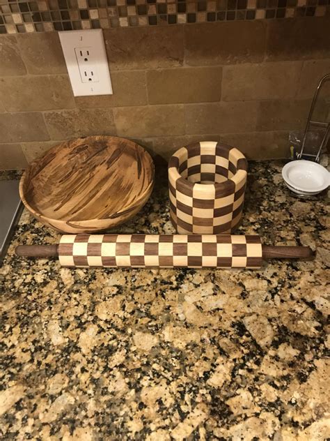 Segmented Rolling Pin Woodworking Talk