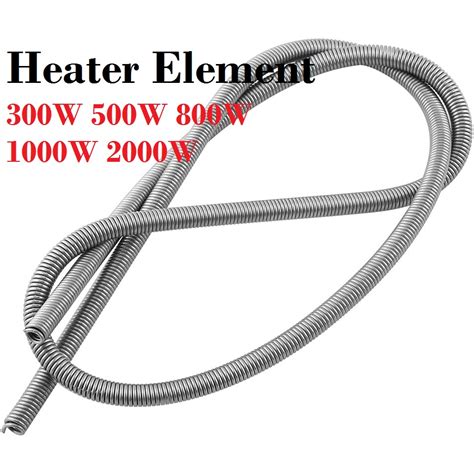 Ac220v Heating Element Coil Resistance Wire Spring Heater For Bakery