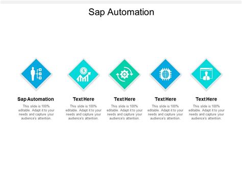 Sap Automation Ppt Powerpoint Presentation Ideas Backgrounds Cpb
