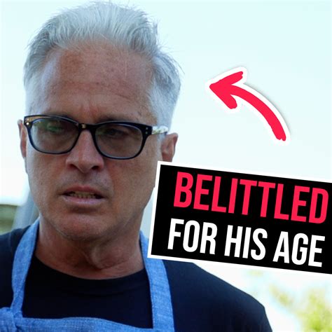 Spiteful Man Judges Older Waiter Spiteful Man Judges Older Waiter
