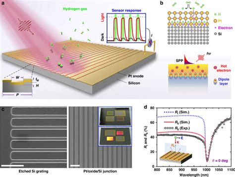 On Chip Ultrasensitive And Rapid Hydrogen Sensing Based On Plasmon Induced Hot Electron Molecule