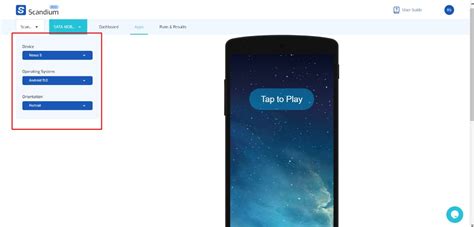 how to perform mobile test automation with scandium scandium no code ai test automation for
