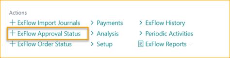 Exflow Approval Status Exflow Documentation Platform