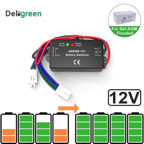 12v 24v Lifepo4 Cell Battery Voltage Equalizer Balance Waterproof