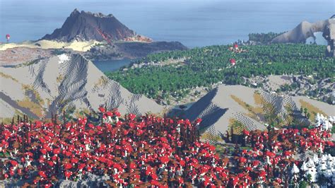 Ixellior Rtx Map From Arctic To Desert Volcano 3k Download 116