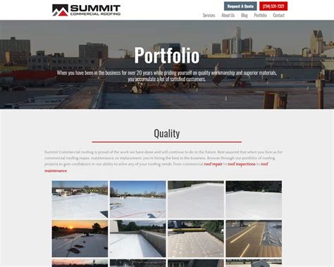 Summit Commercial Roofing Portfolio Momentum