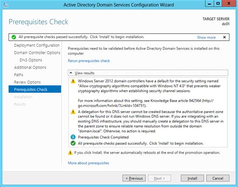 New Features In Active Directory Domain Services In Windows Server 2012 Part 2 New Promotion