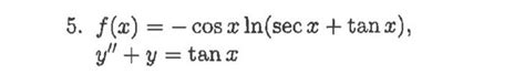 Solved Determine Whether The Given Function Is A Solution To Chegg Com