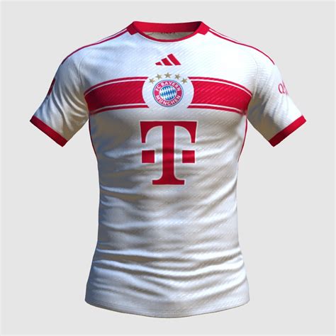 Bayern München White Home Concept 4 Fifa Kit Creator Showcase