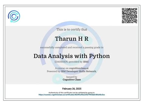 Tharun H R On Linkedin Dataanalysisusingpython Ibm Visualization