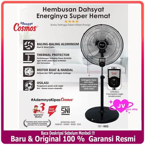 Jual Kipas Angin Berdiri Cosmos Besi Tbf1802 Tornado Cosmos 18inch