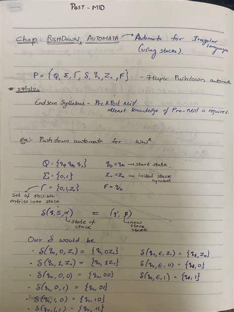 Toc Postmidsem Pdf Computational Complexity Theory Theoretical