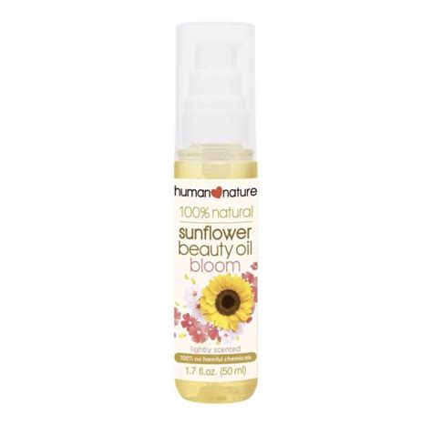 Human Nature Sunflower Beauty Oil Bloom 50 Ml Lazada Ph