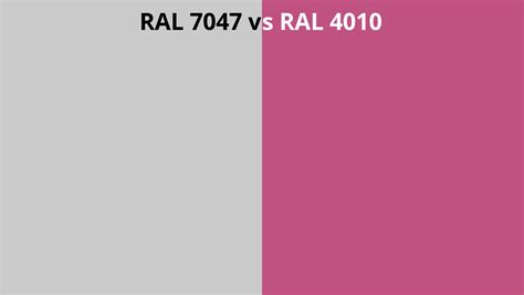 Ral 7047 Vs 4010 Ral Colour Chart Uk