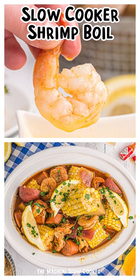 Slow Cooker Shrimp Boil The Magical Slow Cooker