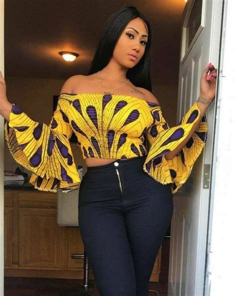 Crop Top African Print Crop Top Ankara Crop Top 1000 Ankara Crop