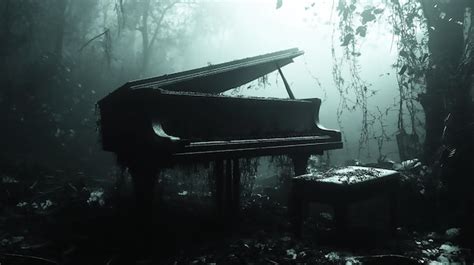 Musician Playing Synthesizer Keyboard Premium Ai Generated Image