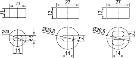 Опорные кронштейны для прохождения теплоизоляции ОКТ1 Frame Cord Аврора