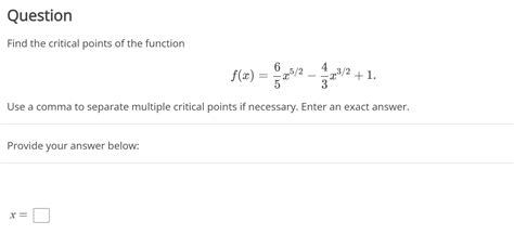 solved questionfind the critical points of the
