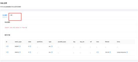Sql分析特定语句时展示的表信息重复 · Issue 883 · Actiontechsqle · Github