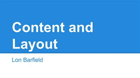 Pdf Separating Content And Layout Html Css And Some Web History