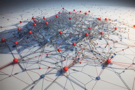 Premium Ai Image A Complex Network Of Interlocking Lines And Grids
