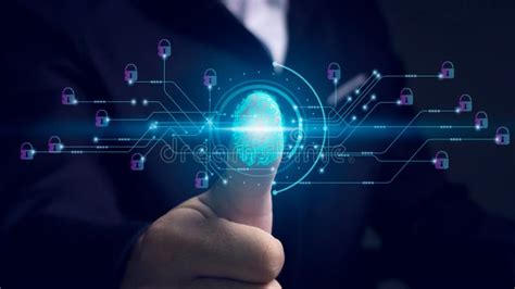 Cyber Security Digital Crime Prevention Concept Protecting Data From