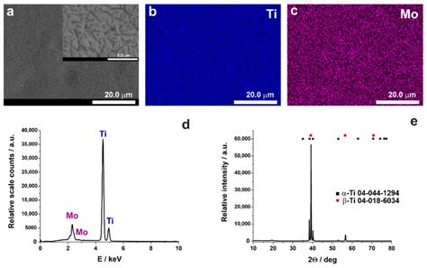 Fe Sem Image Low And High Inset Magnification A Eds Elemental