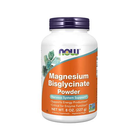 Magnesium Bisglycinate Powder 8 Oz Mothers Cupboard Nutrition