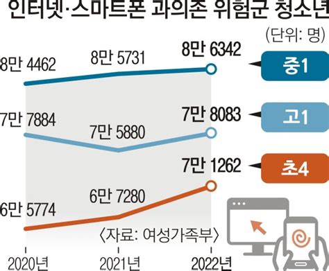 청소년 185 인터넷·스마트폰 ‘과의존 서울신문
