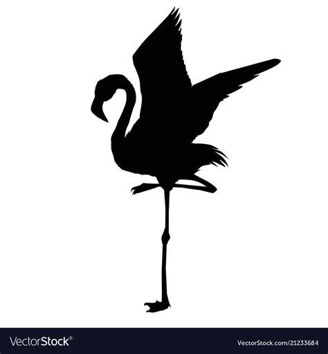 File Flamingo Royalty Free Vector Image Vectorstock