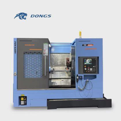 TCK DY Power Turret Turning And Milling Inclined Bed China CNC
