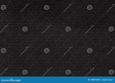 Close Up Background Pattern Of Black Textile Texture Abstract Color