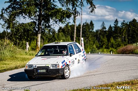 Petřík Jan Trnka Victor Škoda Favorit 136 L Radouňská Rallye
