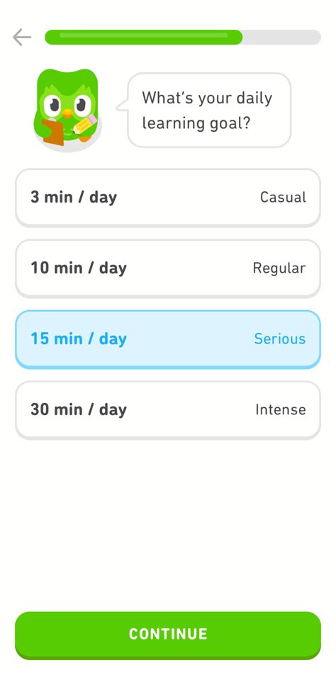 Duolingo Onboarding User Flow