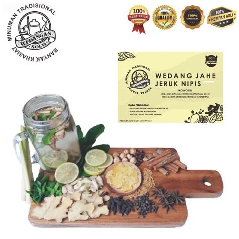 Jual Wedang Jahe Jeruk Nipis Wedangan Solo Shopee Indonesia
