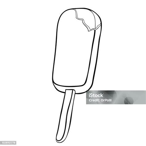 아이스크림 막대기 벡터 일러스트 레이 션에 0명에 대한 스톡 벡터 아트 및 기타 이미지 0명 냉동된 디자인 Istock