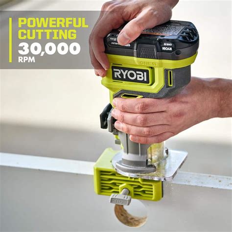 Ryobi One Tool Only 18v Cordless Compact Fixed Base Router Pcl424b