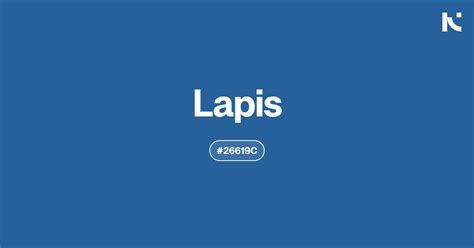 Lapis Color Meaning Hex Code Palettes Images