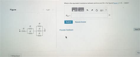 Solved What Is The Equivalent Resistance Between Poi