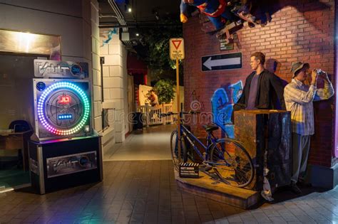 Interior View Of The Niagara Falls Movieland Wax Museum Editorial