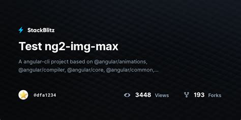 Test Ng2 Img Max StackBlitz