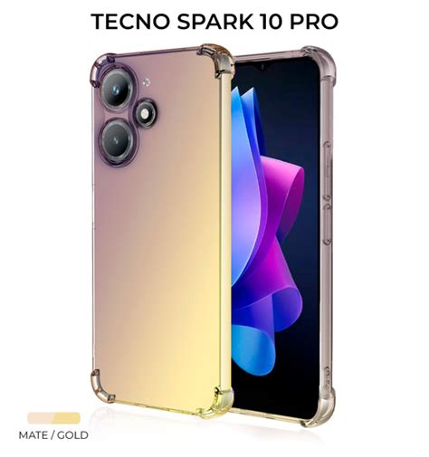 Силиконовый чехол для Tecno Spark 10 Pro Krieger Mix 1 5мм