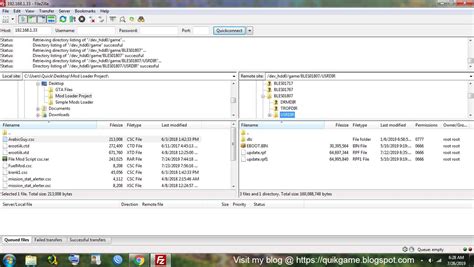 quick game copy file dari computer ke ps3 via ftp