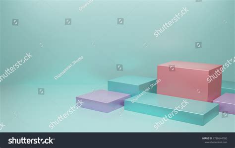 Display Pedestal Cube Box Geometric Square Stock Illustration 1788644780 Shutterstock