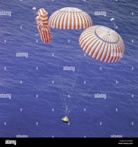August 7 1971 The Apollo 15 Command Module Endeavour With